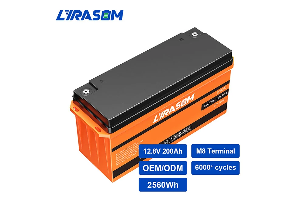 24V 200Ah LiFePO4 Battery, 24v 200ah Lithium Ion Battery Price | Lyrasom